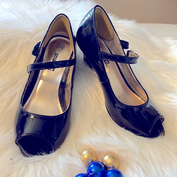smartfit | Shoes | Black Open Toed Girls Formal Shoes | Poshmark